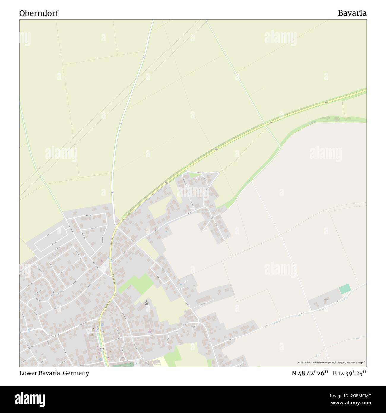 Oberndorf, Niederbayern, Deutschland, Bayern, N 48 42' 26'', E 12 39 ...