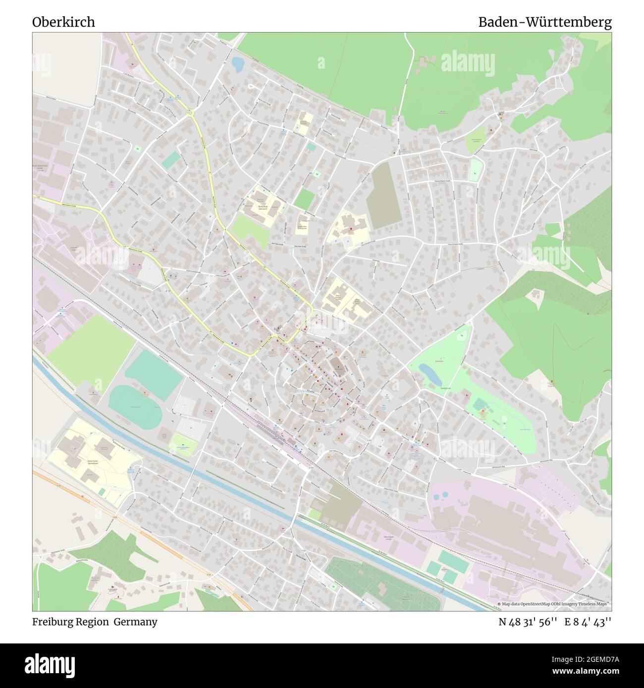 Oberkirch, Region Freiburg, Deutschland, Baden-Württemberg, N 48 31' 56 ...