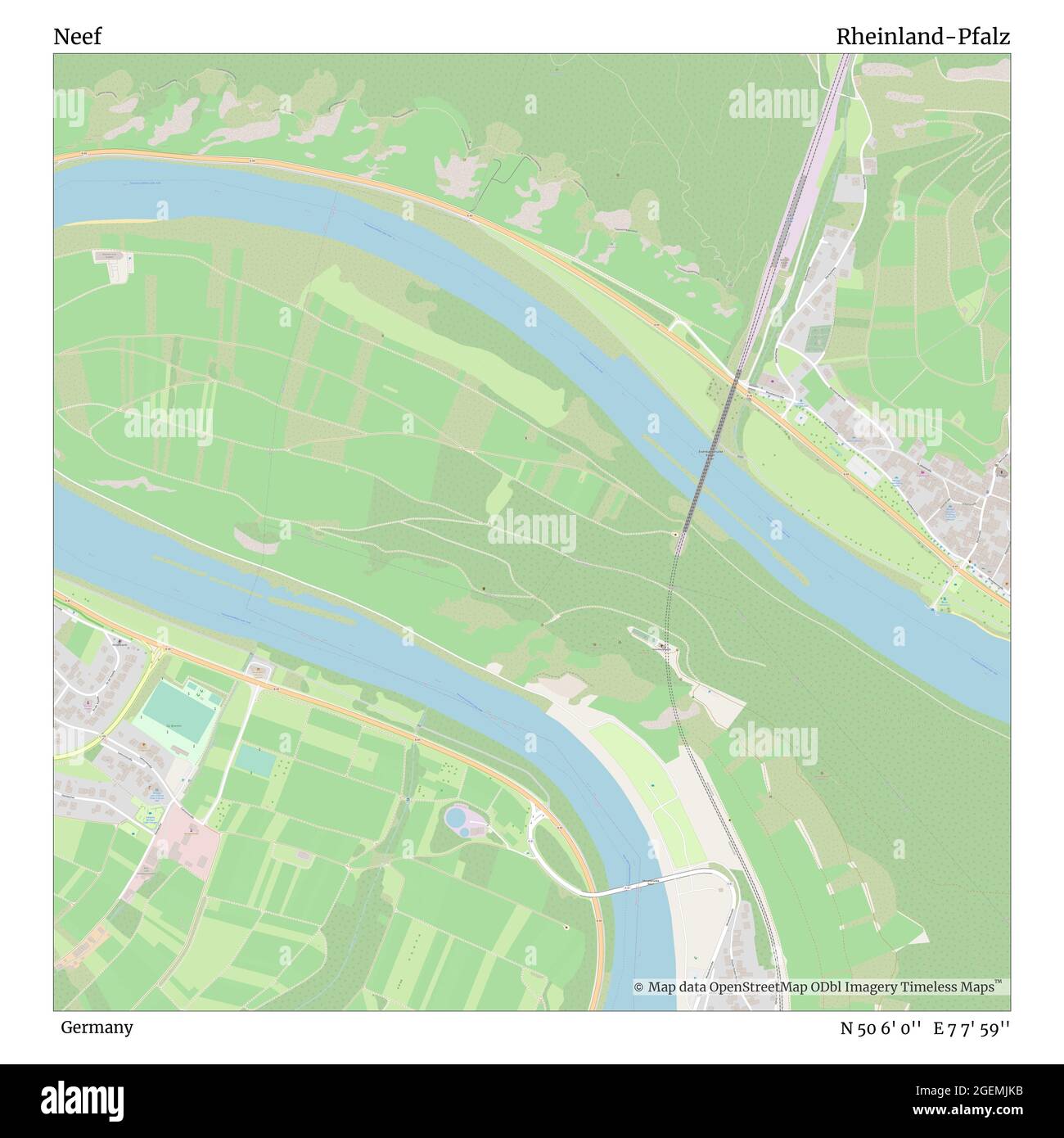 Neef, Deutschland, Rheinland-Pfalz, N 50 6' 0'', E 7 7' 59'', map ...