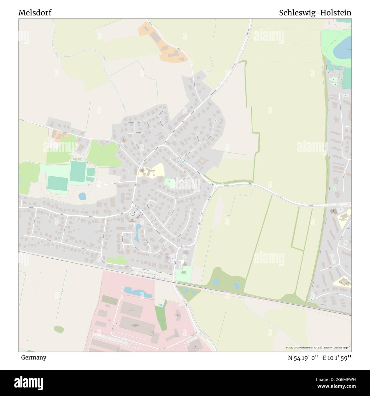 Melsdorf, Deutschland, Schleswig-Holstein, N 54 19' 0'', E 10 1' 59 ...