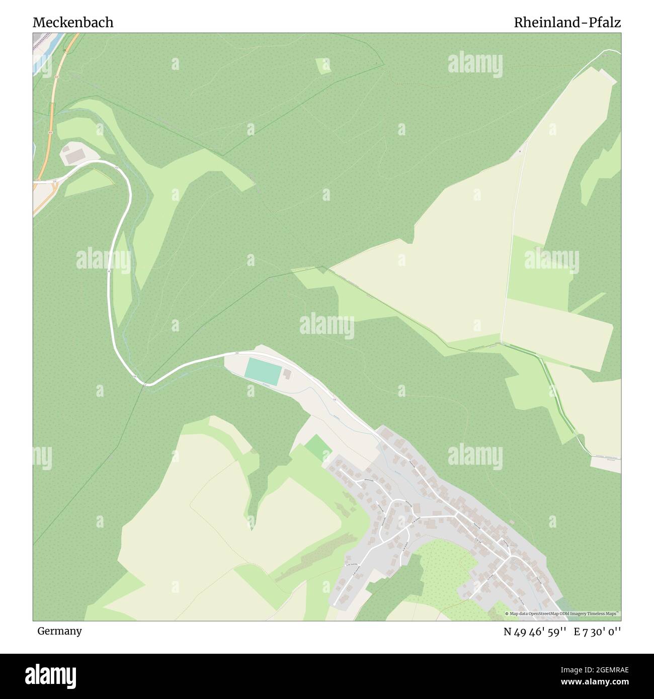 Meckenbach, Deutschland, Rheinland-Pfalz, N 49 46' 59'', E 7 30' 0 ...