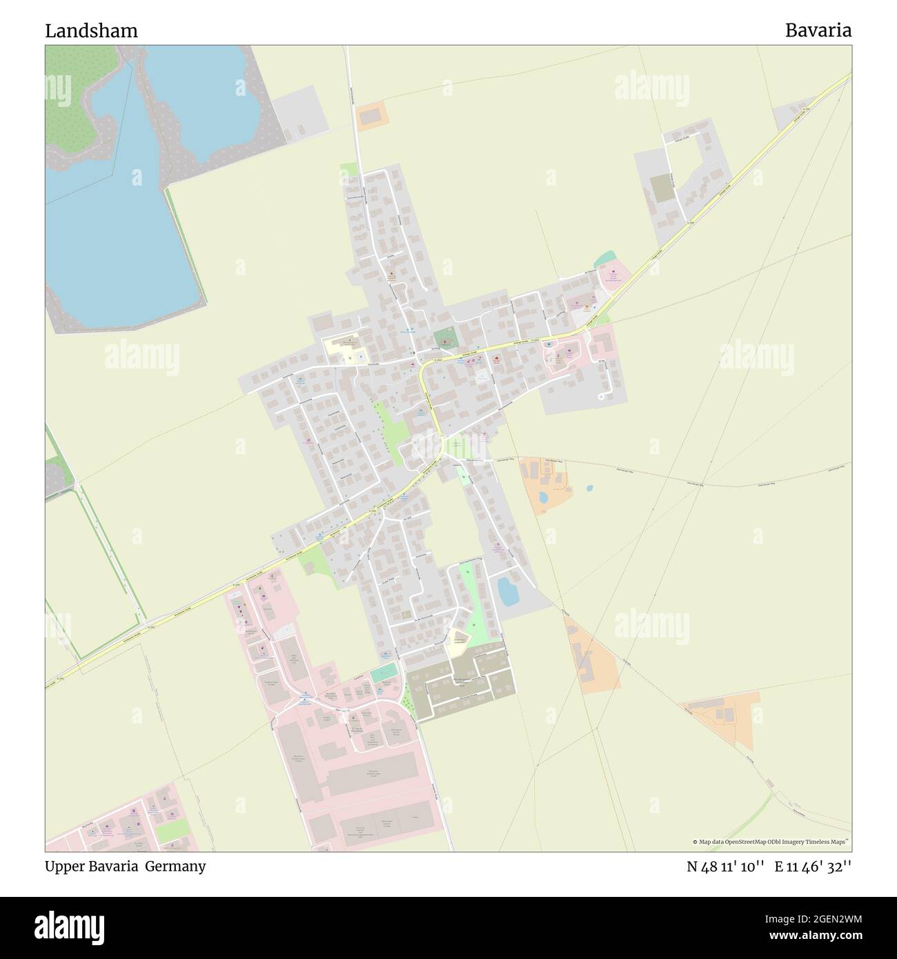 Landsham, Oberbayern, Deutschland, Bayern, N 48 11' 10'', E 11 46' 32 ...