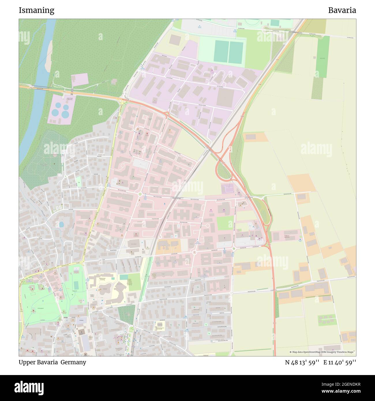 Ismaning, Oberbayern, Deutschland, Bayern, N 48 13' 59'', E 11 40' 59 ...