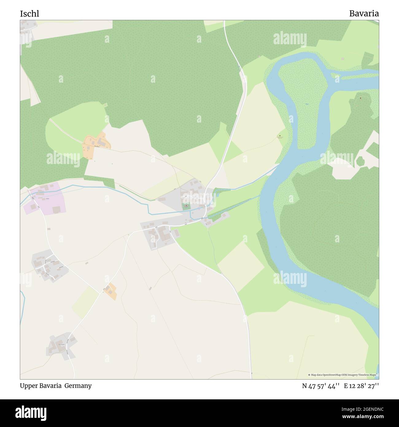 Ischl, Oberbayern, Deutschland, Bayern, N 47 57' 44'', E 12 28' 27 ...