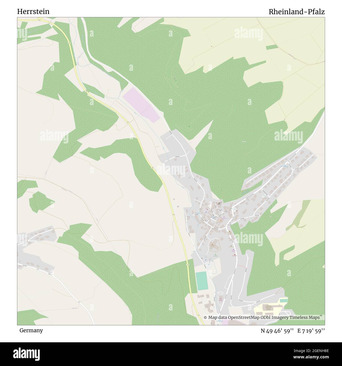 Herrstein, Deutschland, Rheinland-Pfalz, N 49 46' 59'', E 7 19' 59 ...