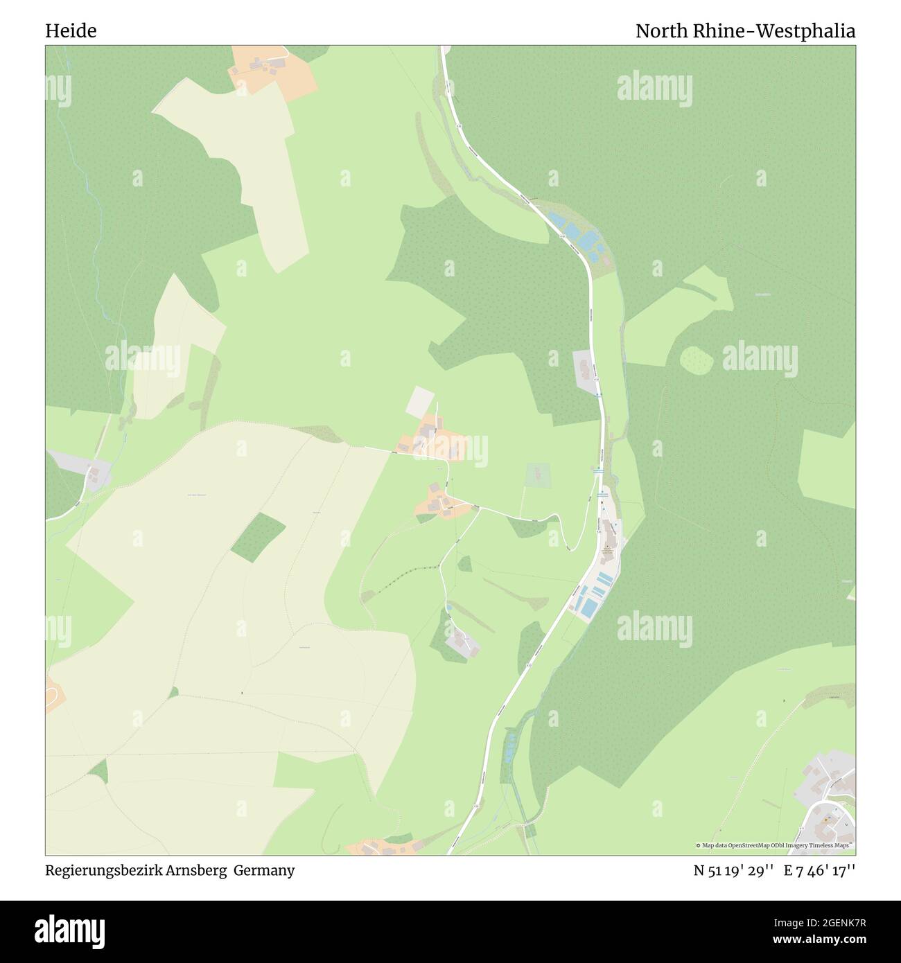 Heide, Regierungsbezirk Arnsberg, Deutschland, Nordrhein-Westfalen, N ...