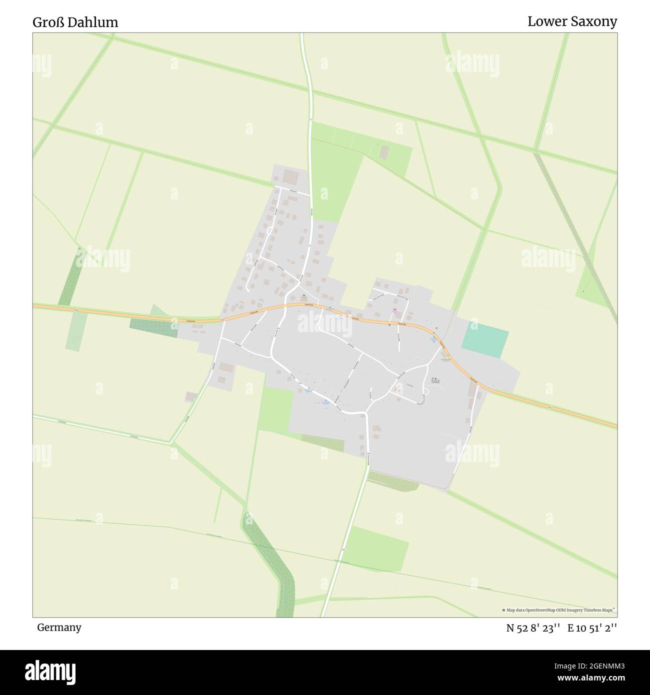 Groß Dahlum, Deutschland, Niedersachsen, N 52 8' 23'', E 10 51' 2 ...