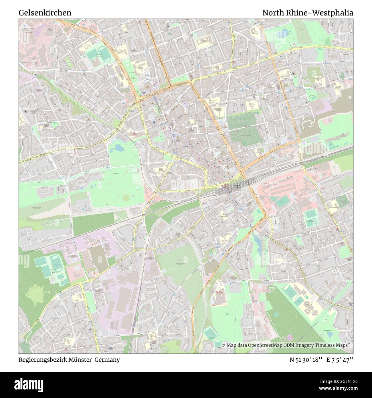 Mappa di gelsenkirchen -Fotos und -Bildmaterial in hoher Auflösung – Alamy