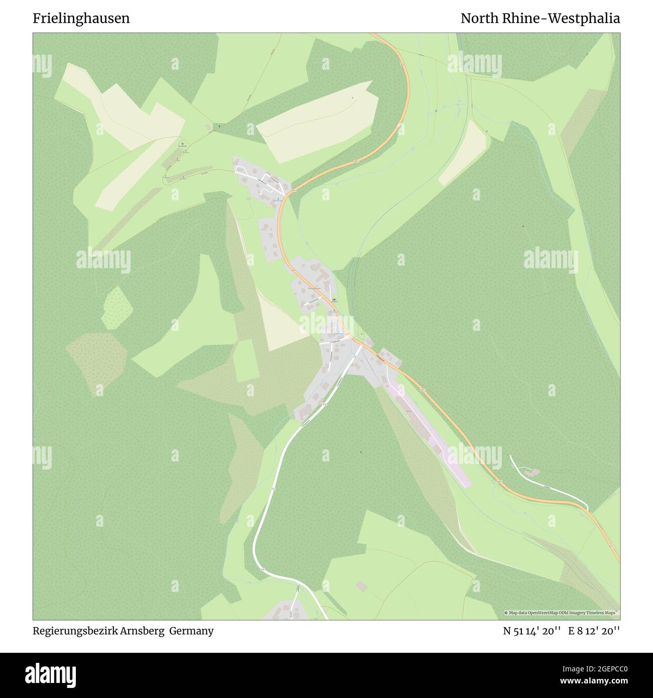 Frielinghausen, Regierungsbezirk Arnsberg, Deutschland, Nordrhein ...