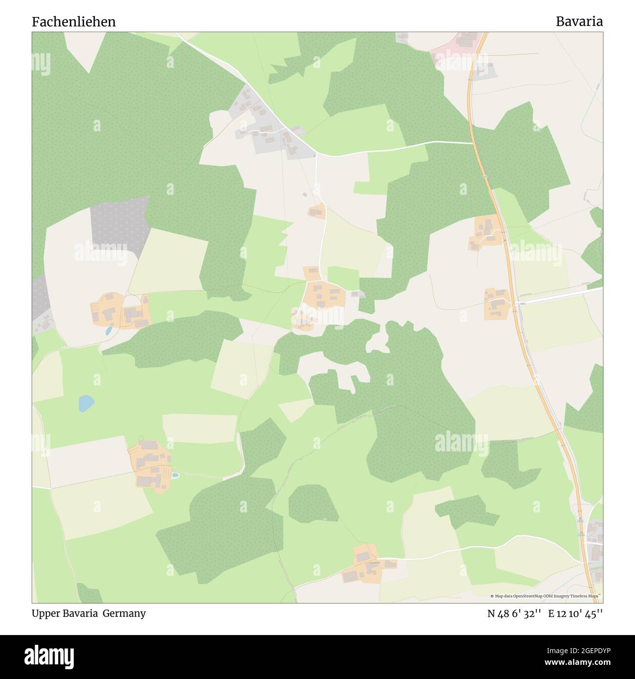 Fachenliehen, Oberbayern, Deutschland, Bayern, N 48 6' 32'', E 12 10 ...