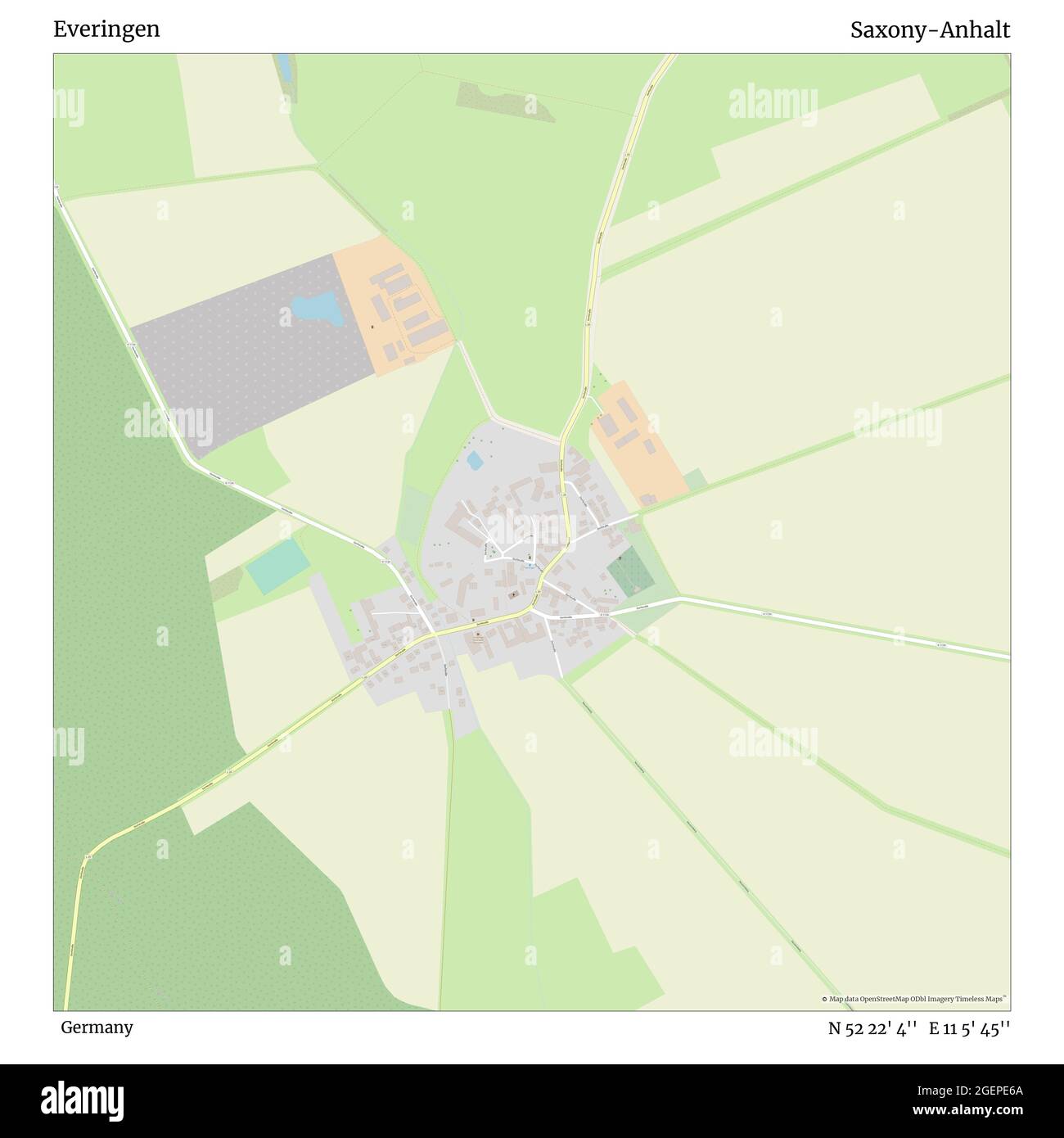 Everingen, Deutschland, Sachsen-Anhalt, N 52 22' 4'', E 11 5' 45 ...