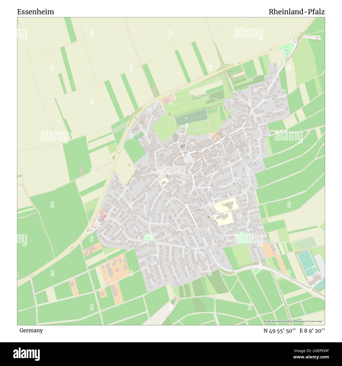 Essenheim, Deutschland, Rheinland-Pfalz, N 49 55' 50'', E 8 9' 20 ...