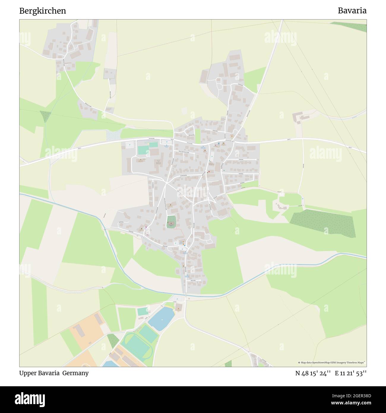 Bergkirchen, Oberbayern, Deutschland, Bayern, N 48 15' 24'', E 11 21 ...