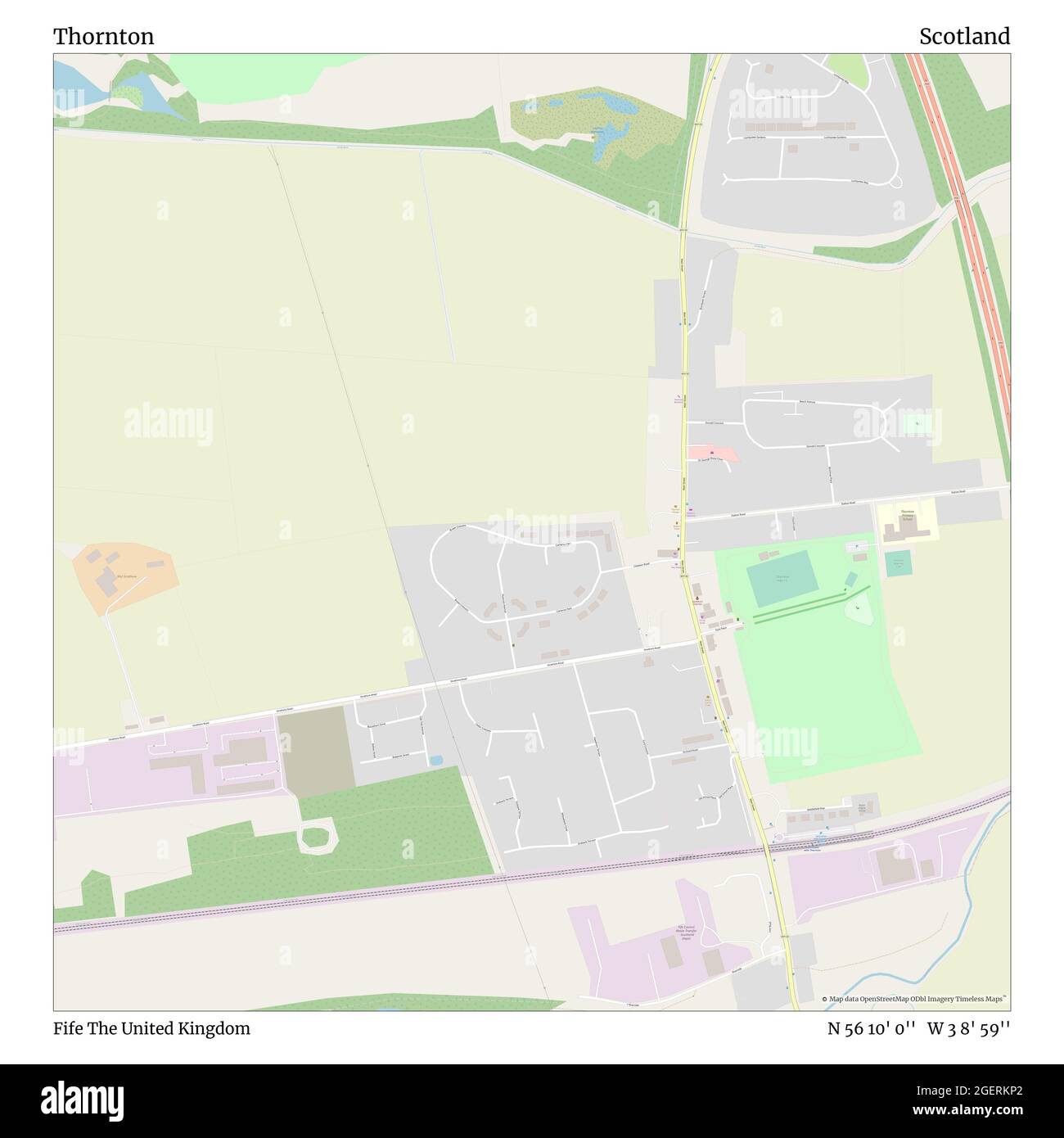 Thornton, Fife, Vereinigtes Königreich, Schottland, N 56 10' 0'', W 3 8 ...