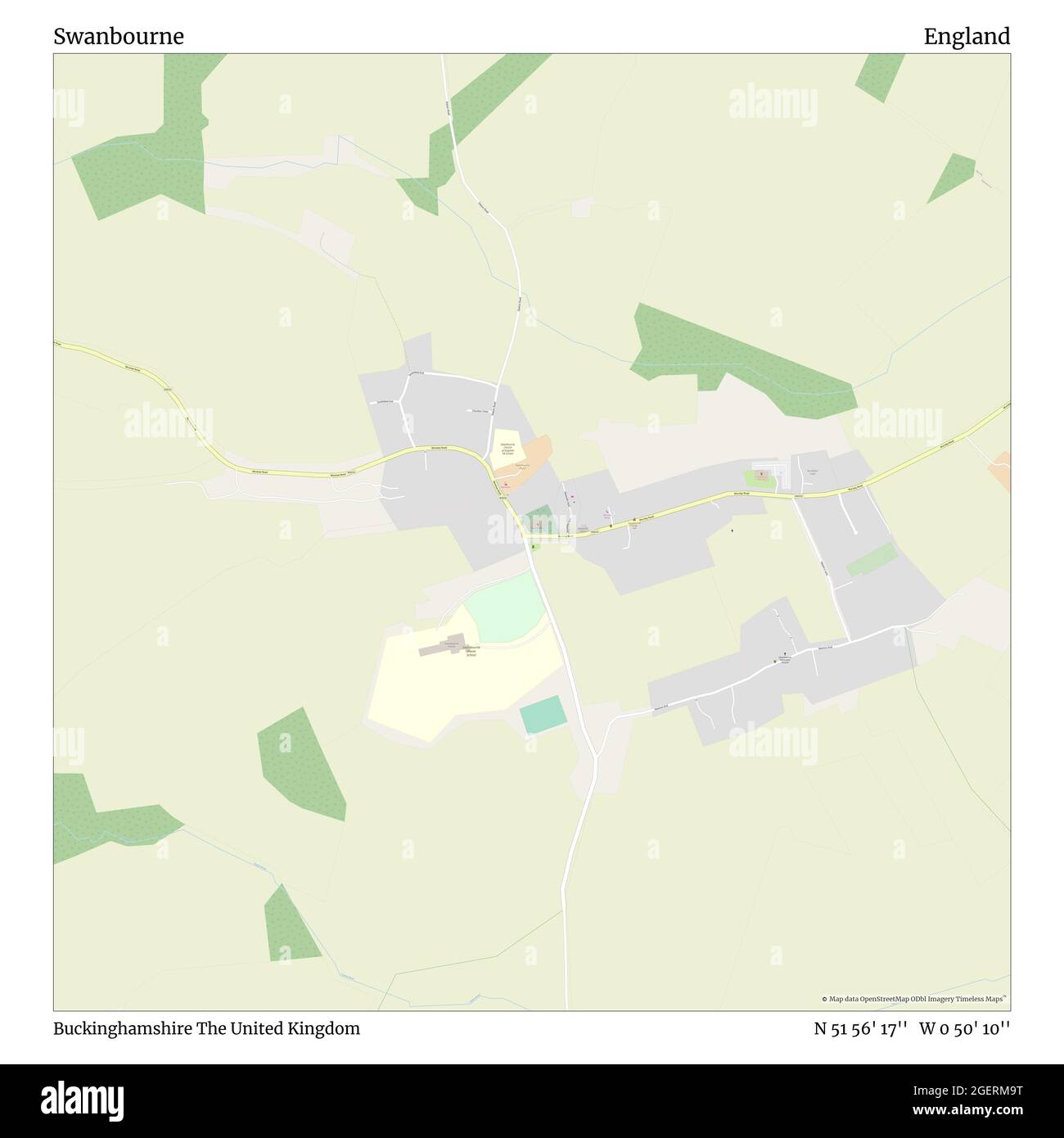 Swanbourne, Buckinghamshire, Großbritannien, England, N 51 56' 17'', W ...