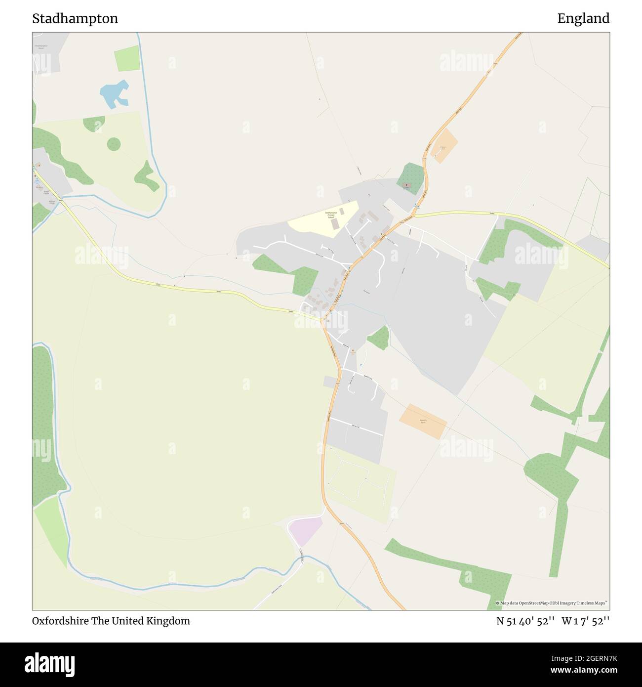 Stadhampton, Oxfordshire, Großbritannien, England, N 51 40' 52'', W 1 7 ...