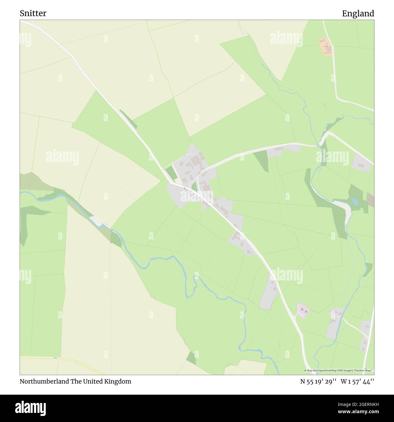 Snitter, Northumberland, Vereinigtes Königreich, England, N 55 19' 29 ...