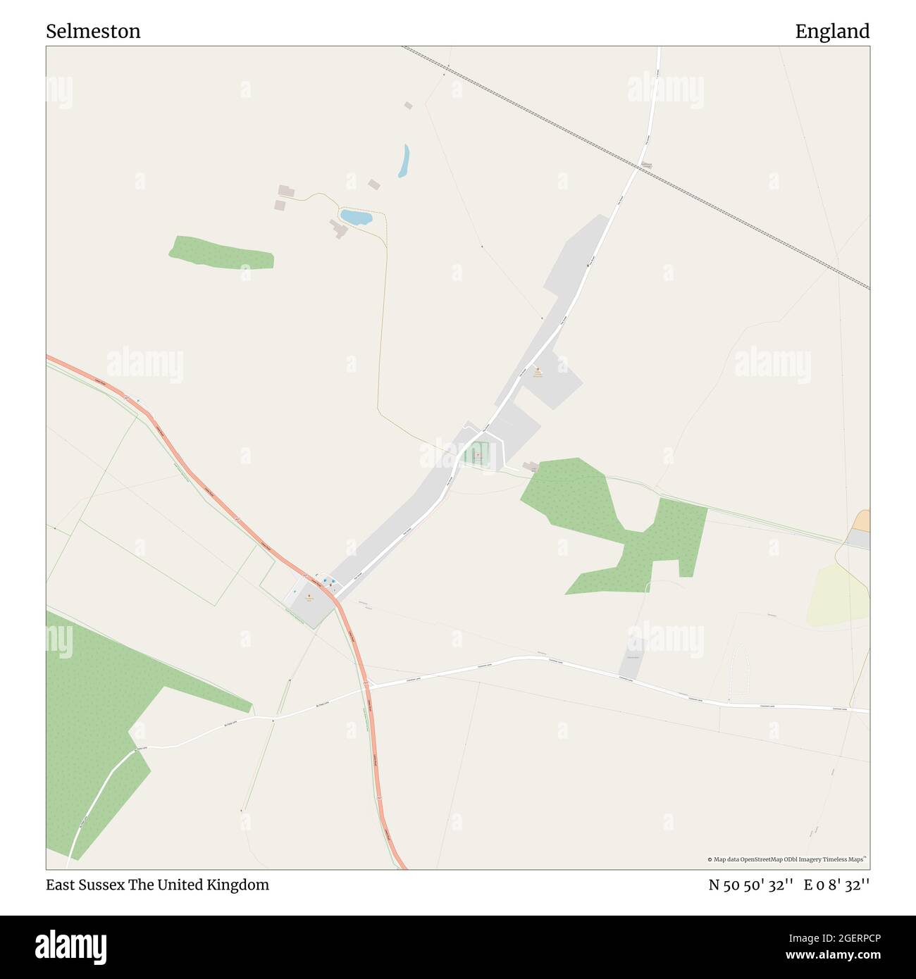 Selmeston, East Sussex, Großbritannien, England, N 50 50' 32'', E 0 8 ...