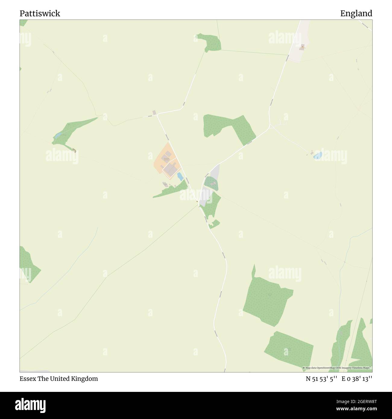 Pattiswick, Essex, Großbritannien, England, N 51 53' 5'', E 0 38' 13 ...