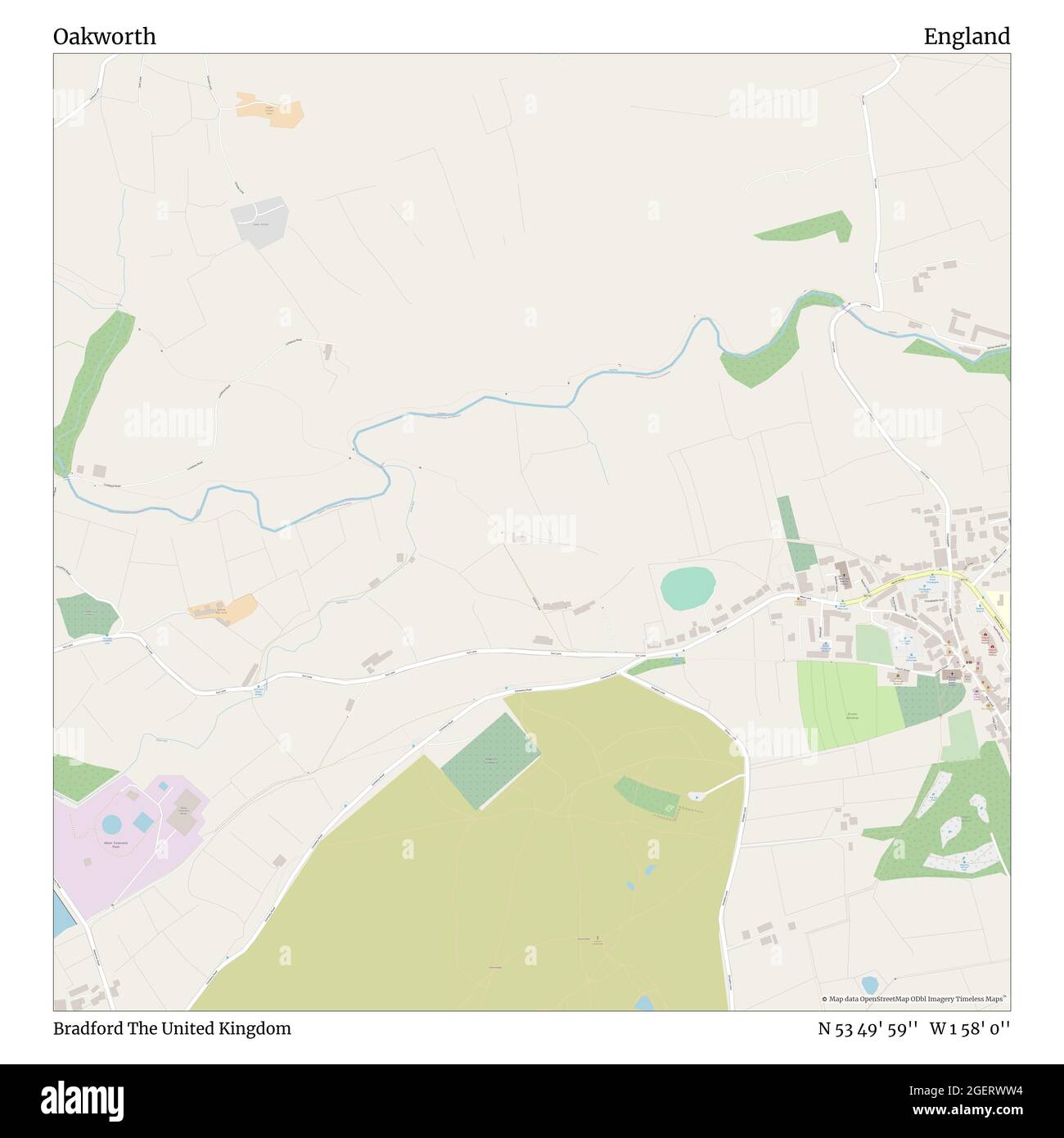 Oakworth, Bradford, Großbritannien, England, N 53 49' 59'', W 1 58' 0 ...
