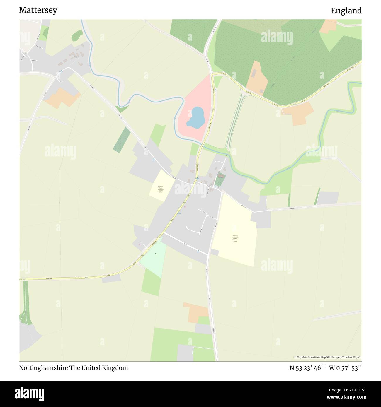 Mattersey, Nottinghamshire, Großbritannien, England, N 53 23' 46'', W 0 ...