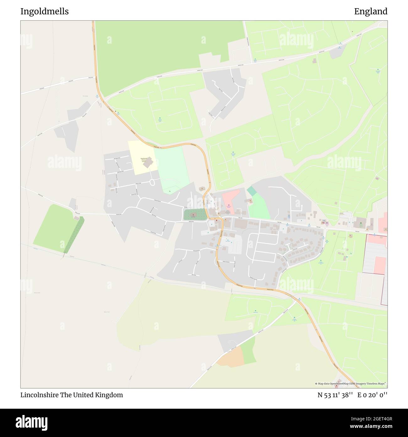 Ingoldmells, Lincolnshire, Großbritannien, England, N 53 11' 38'', E 0 ...