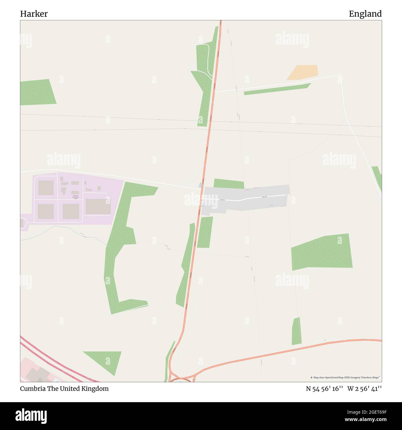 Harker, Cumbria, Großbritannien, England, N 54 56' 16'', W 2 56' 41 ...