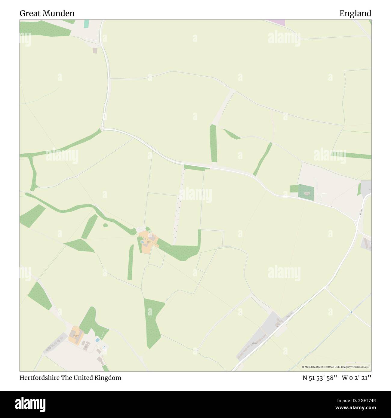 Great Munden, Hertfordshire, Großbritannien, England, N 51 53' 58'', W ...