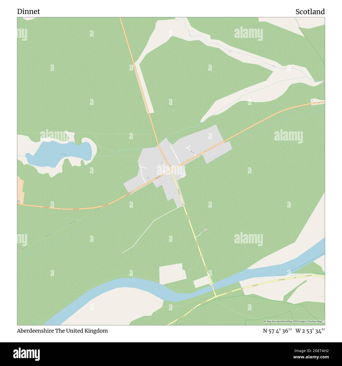 Dinnet, Aberdeenshire, Großbritannien, Schottland, N 57 4' 36'', W 2 53 ...
