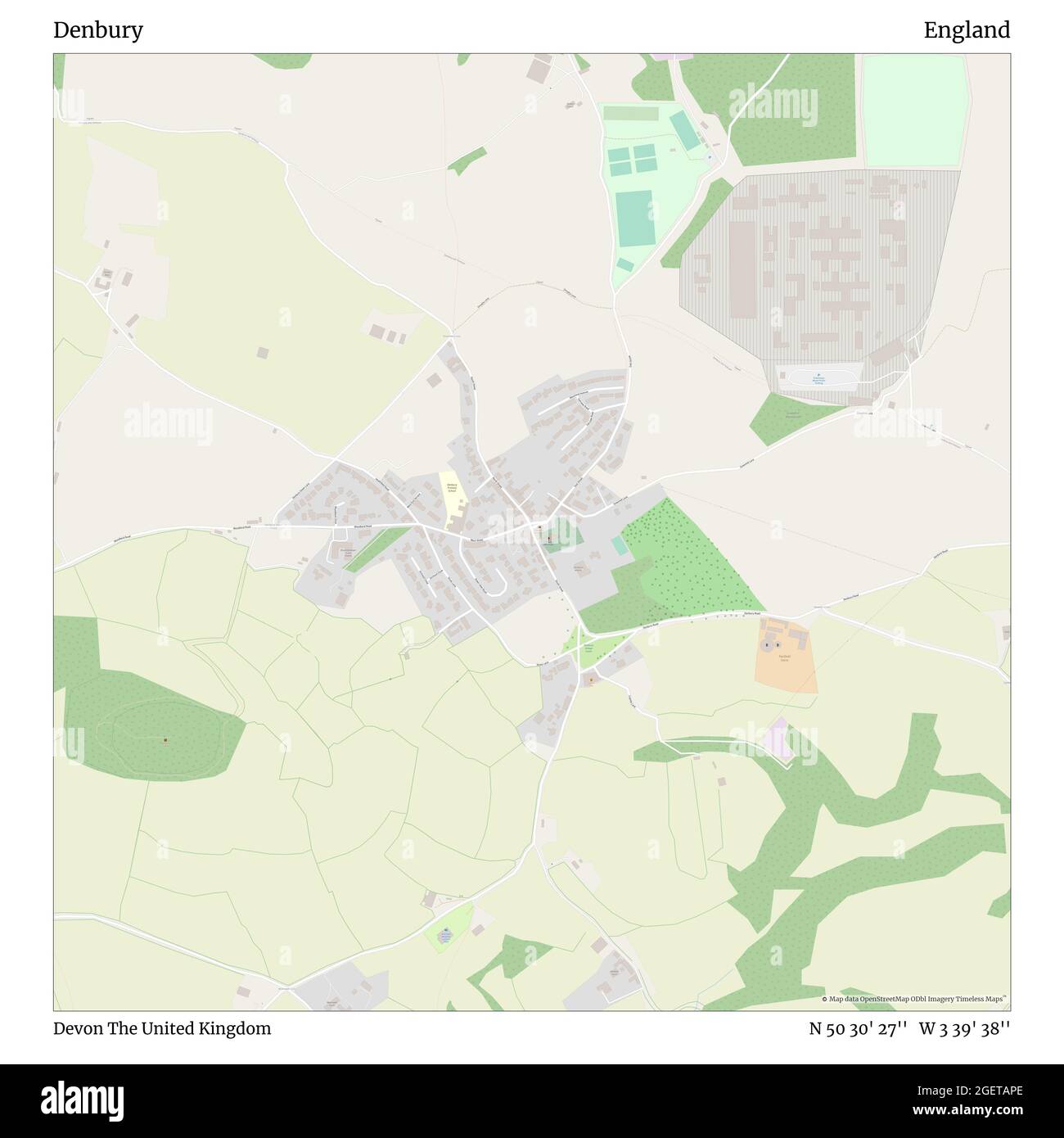 Denbury, Devon, Großbritannien, England, N 50 30' 27'', W 3 39' 38 ...