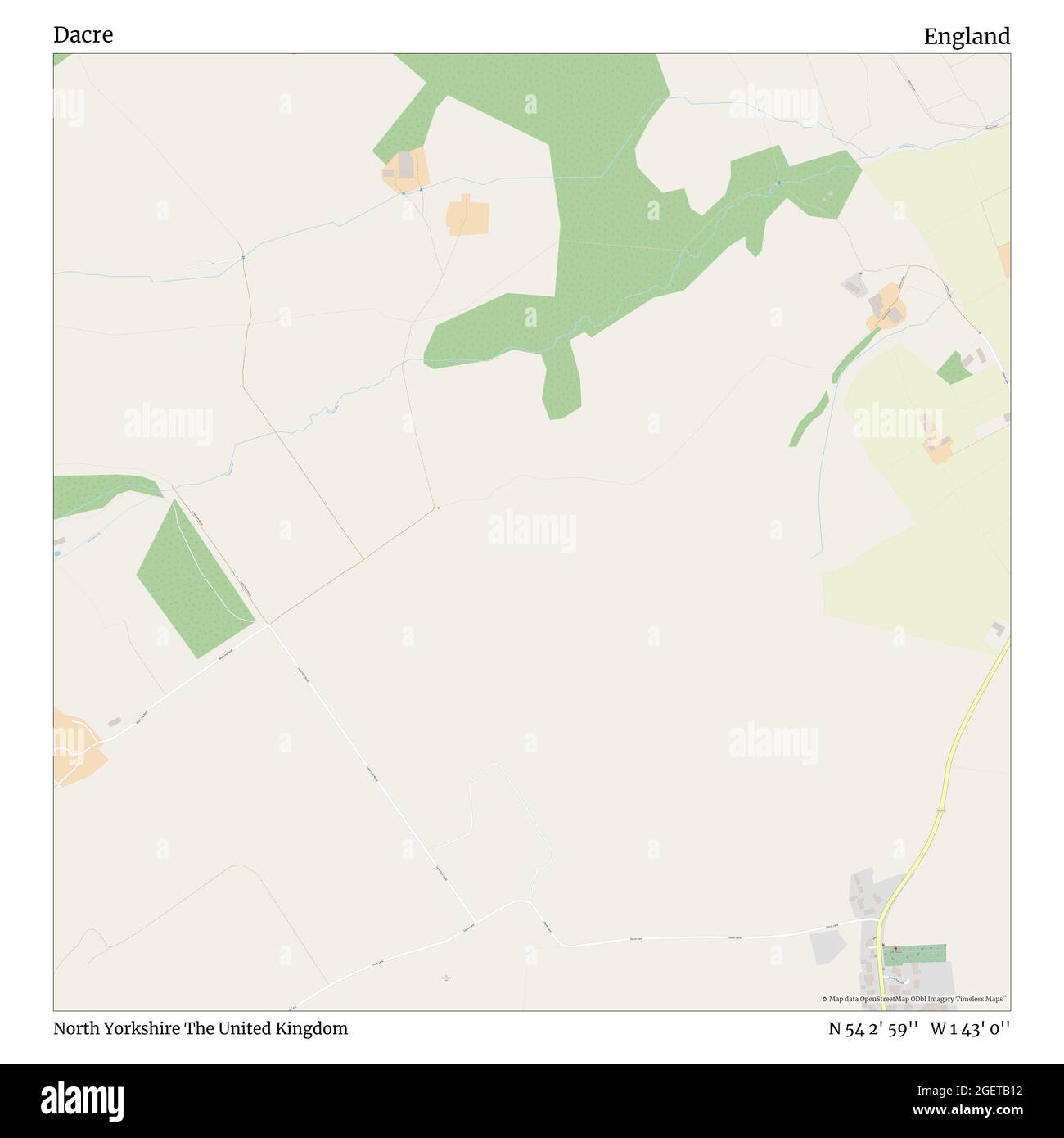 Dacre, North Yorkshire, Großbritannien, England, N 54 2' 59'', W 1 43 ...