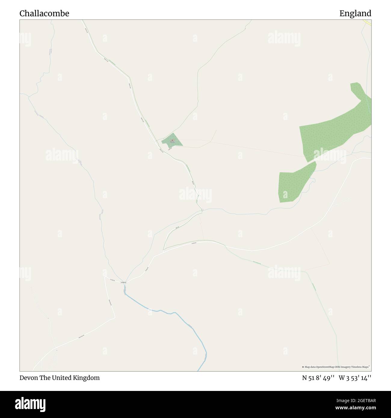 Challacombe, Devon, Vereinigtes Königreich, England, N 51 8' 49'', W 3 ...