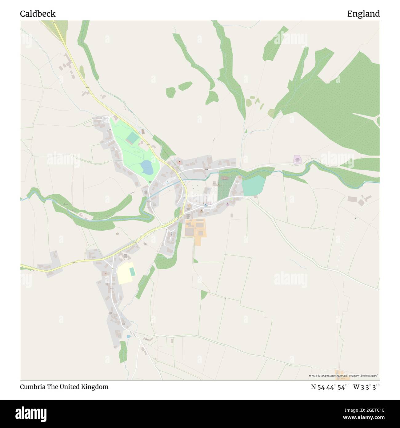 Caldbeck, Cumbria, Großbritannien, England, N 54 44' 54'', W 3 3' 3 ...