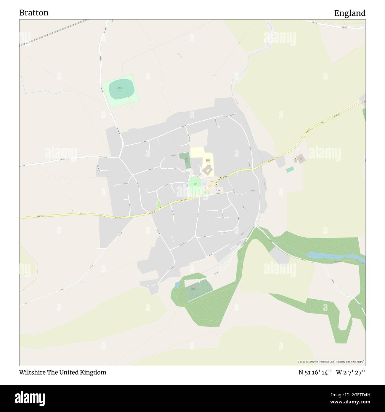 Bratton, Wiltshire, Großbritannien, England, N 51 16' 14'', W 2 7' 27 ...