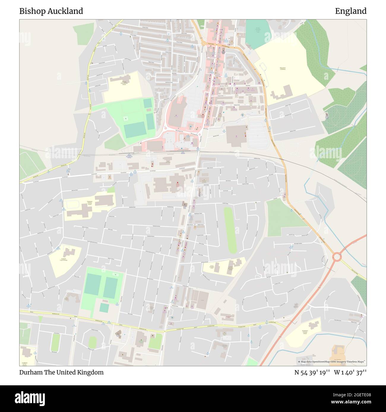 Bischof auckland karte -Fotos und -Bildmaterial in hoher Auflösung – Alamy