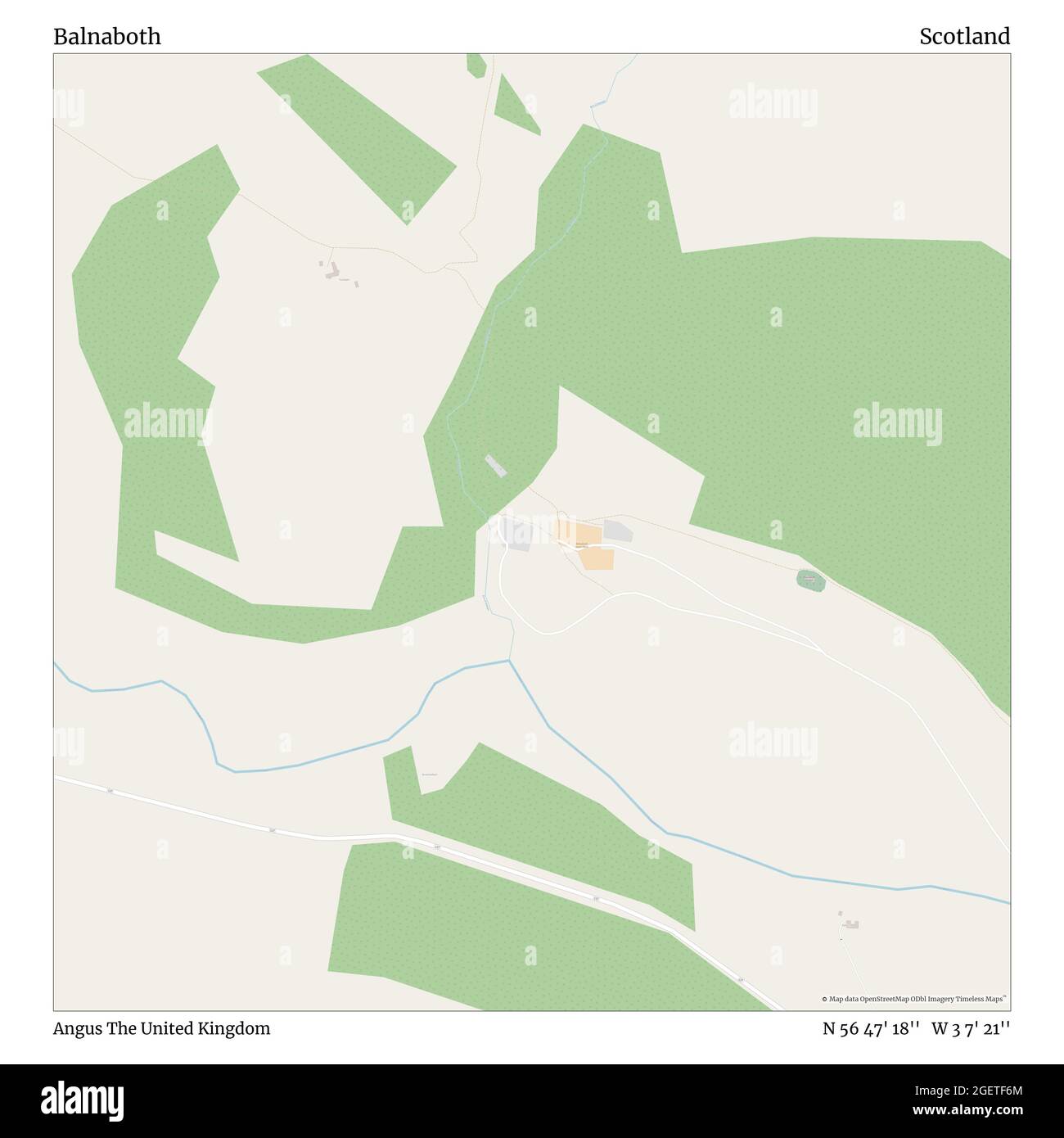 Balnaboth, Angus, Vereinigtes Königreich, Schottland, N 56 47' 18'', W ...