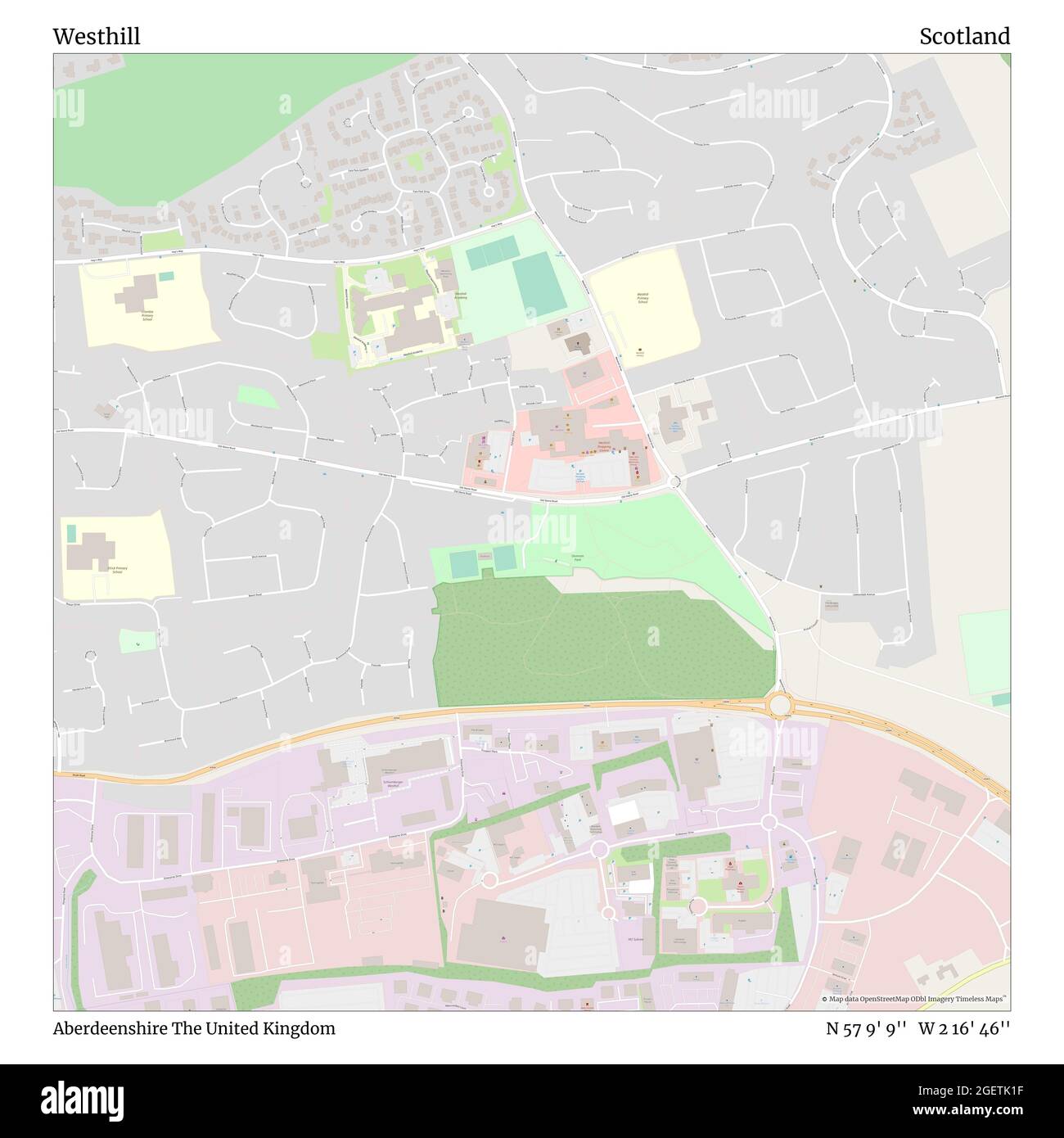 Scotland road map Ausgeschnittene Stockfotos und -bilder - Alamy