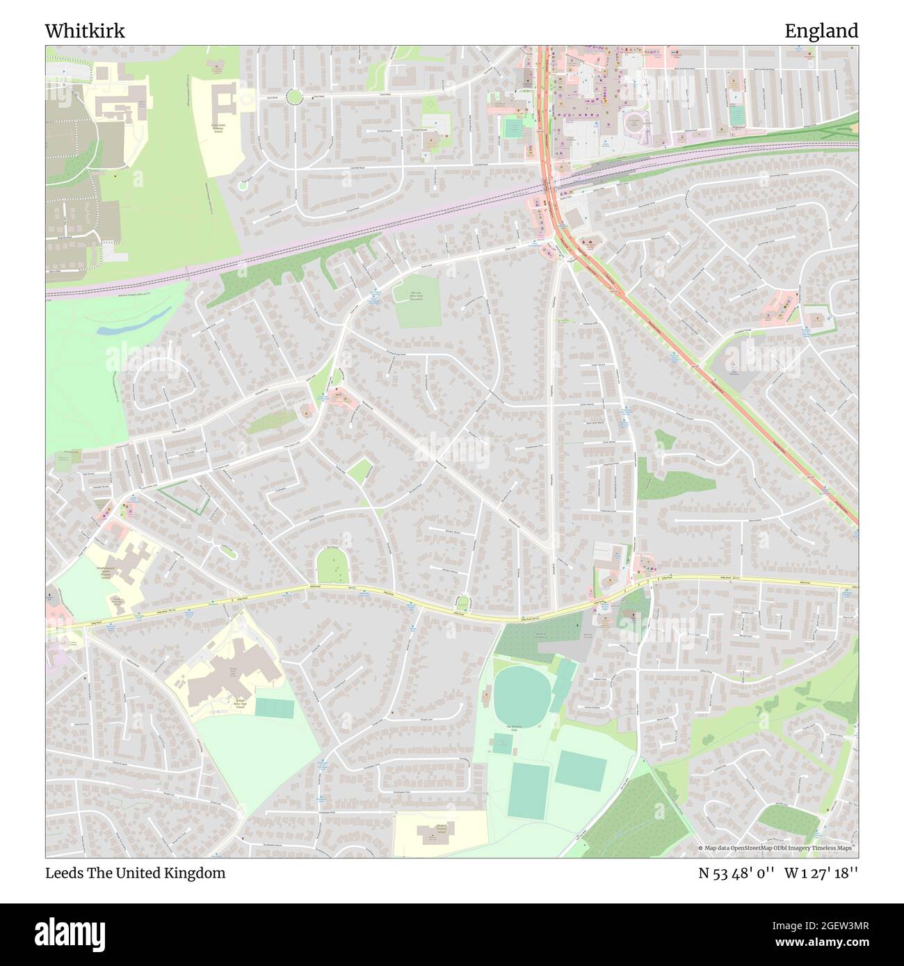 Whitkirk, Leeds, Großbritannien, England, N 53 48' 0'', W 1 27' 18 ...
