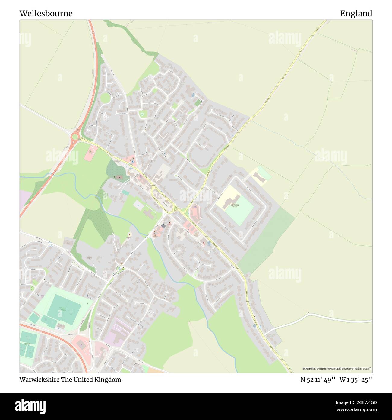 Wellesbourne, Warwickshire, Großbritannien, England, N 52 11' 49'', W 1 ...