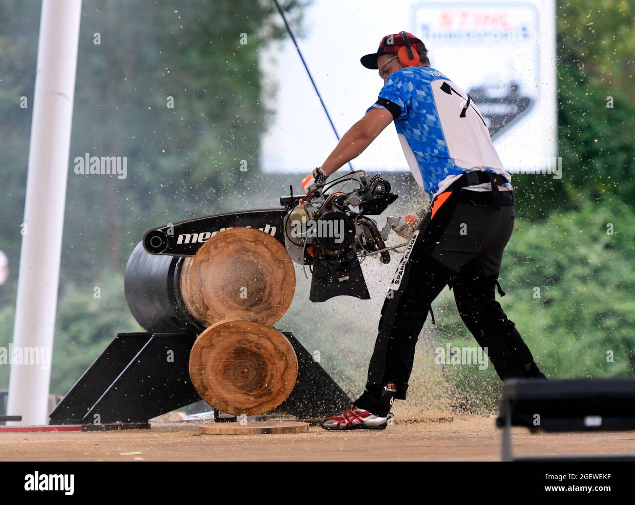 Gelsenkirchen, Deutschland. August 2021. Der neue Meister im ...