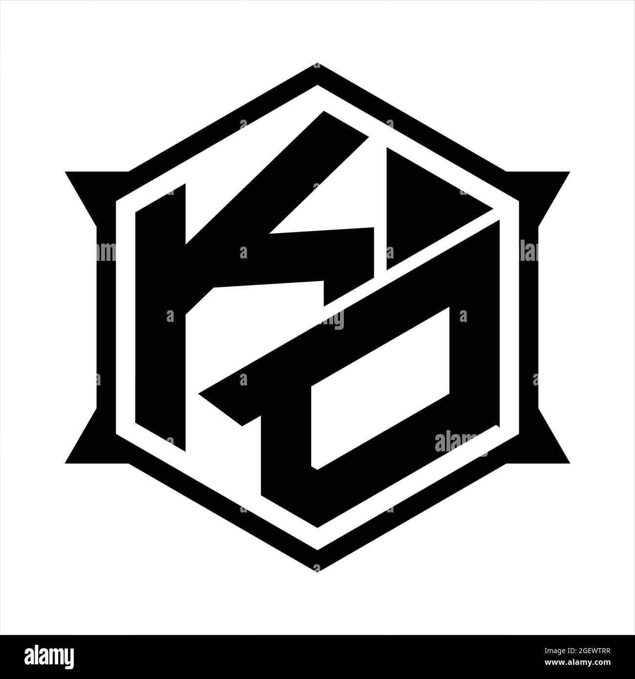 Kd logo Stock-Vektorgrafiken kaufen - Alamy