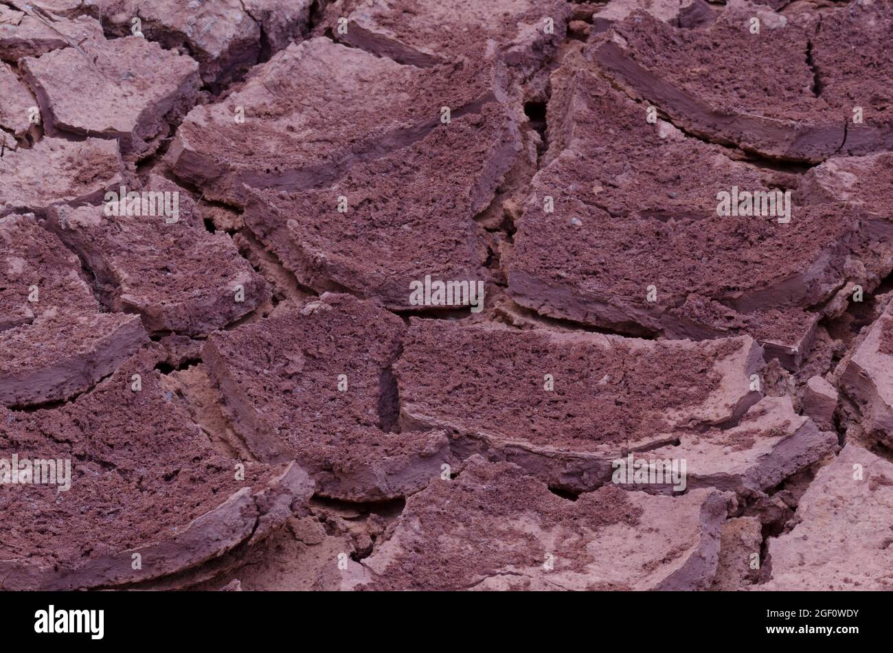 Gebrochenes Schlammmuster Stockfotos und -bilder Kaufen - Alamy