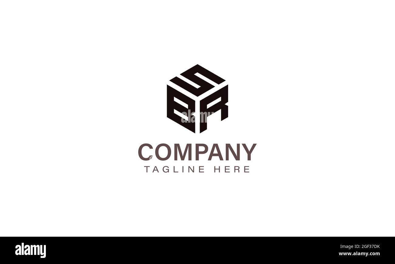 „Letter SBR Logo“, „Three Letter Logo“, „Alphabet S B R“, „Hexagon ...
