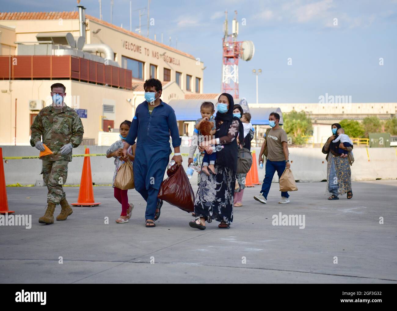 Sigonella, Italien. August 2021. U.S. Navy Senior Airman Moon ...