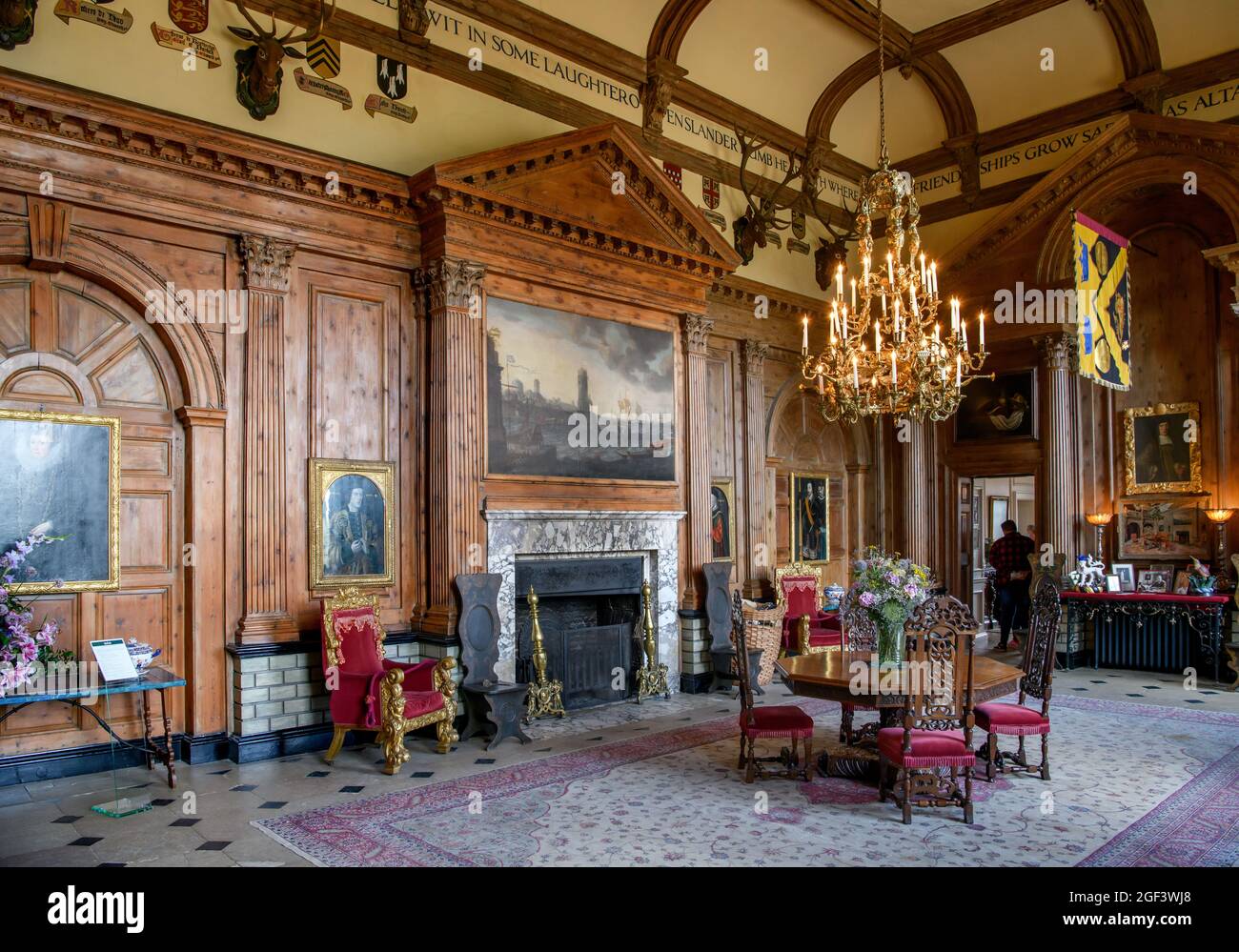 English country house interior Stockfotos und -bilder Kaufen - Alamy
