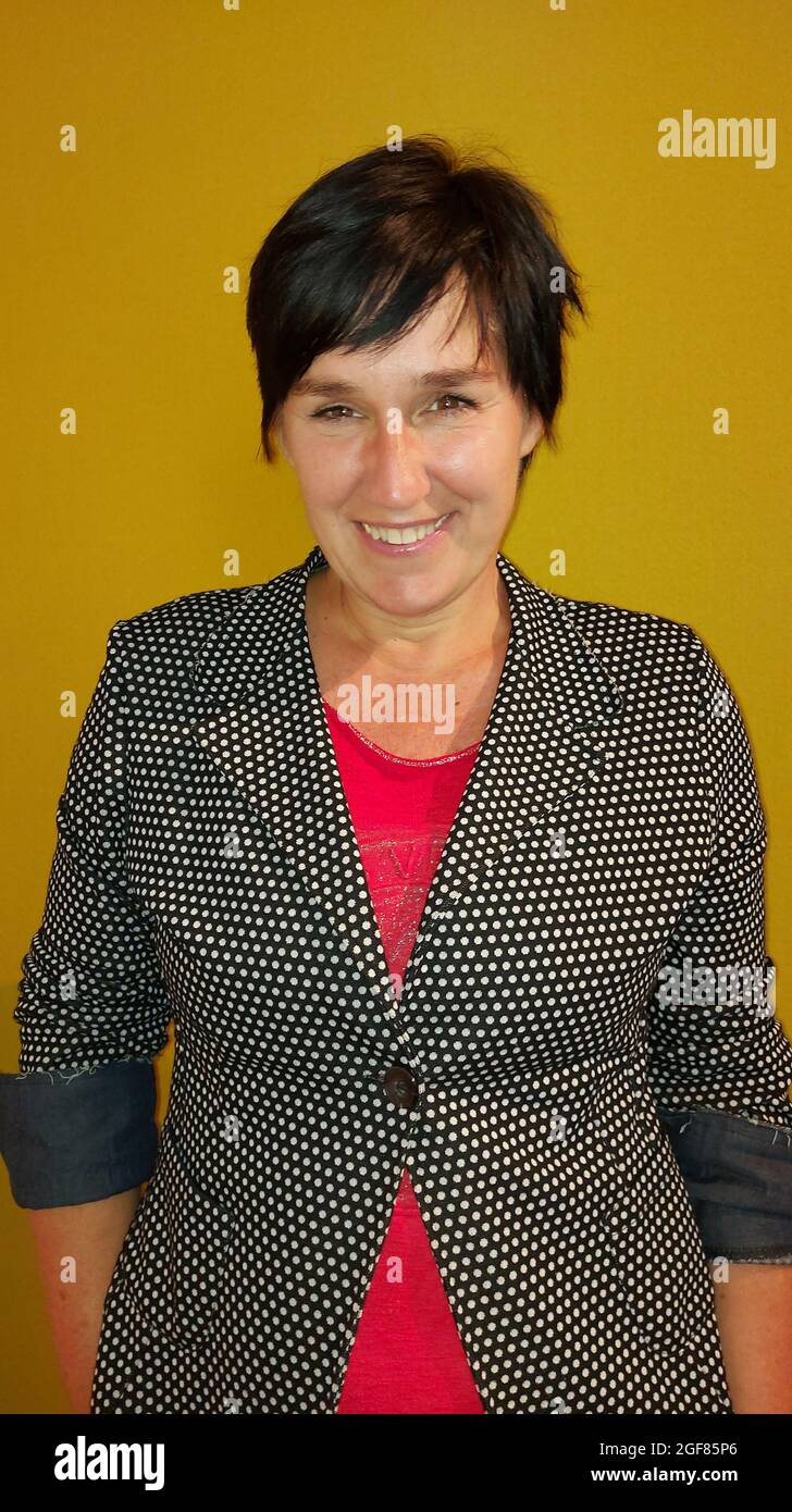 Hasseburg, Deutschland. August 2021. Sandra Keck, Schauspielerin ...