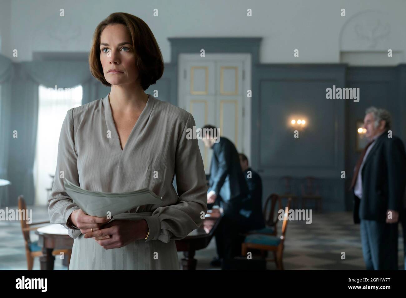 RUTH WILSON in OSLO (2021), Regie: BARTLETT SHER. Quelle: DREAMWORKS ...
