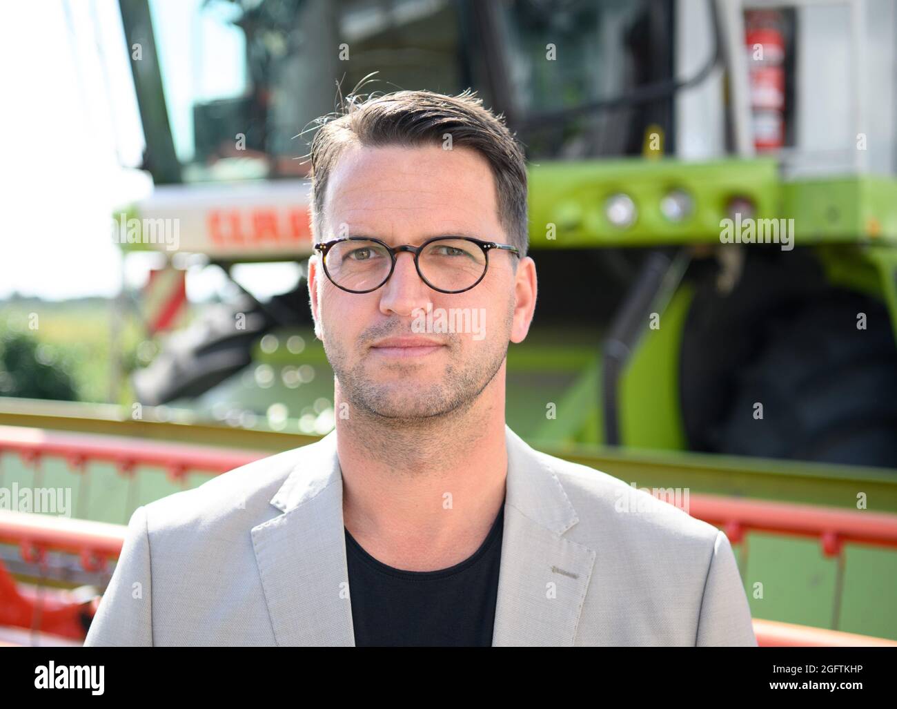 24. August 2021, Brandenburg, Beelitz/OT Zauchwitz: Thomas Syring ...