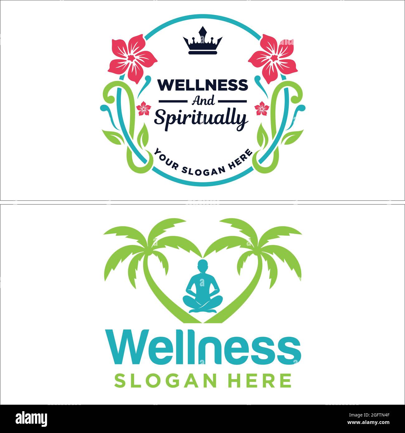 Wellness symbole Stock-Vektorgrafiken kaufen - Alamy