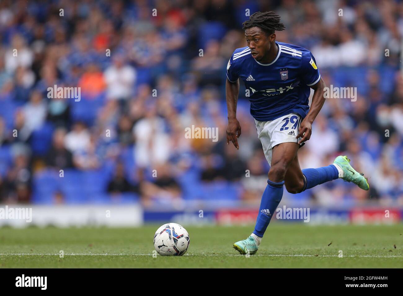 Kyle Edwards von Ipswich Town - Ipswich Town / Milton Keynes Dons, Sky ...